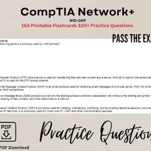 Comptia Network+ N10-009 Flashcards and Practice Test - Instantly ...