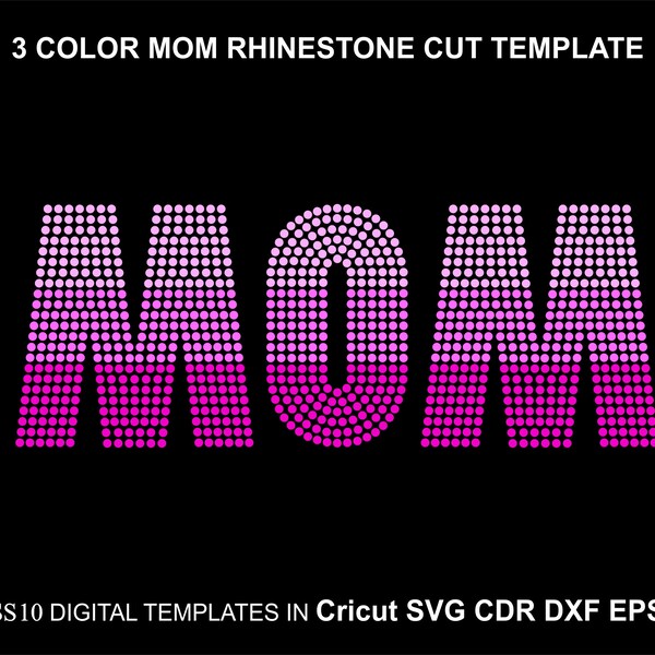 Mom Rhinestones - Etsy
