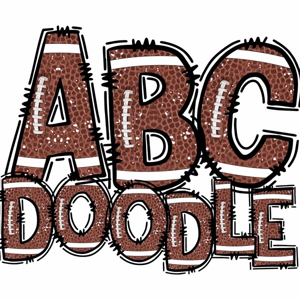 Football Clipart - Etsy