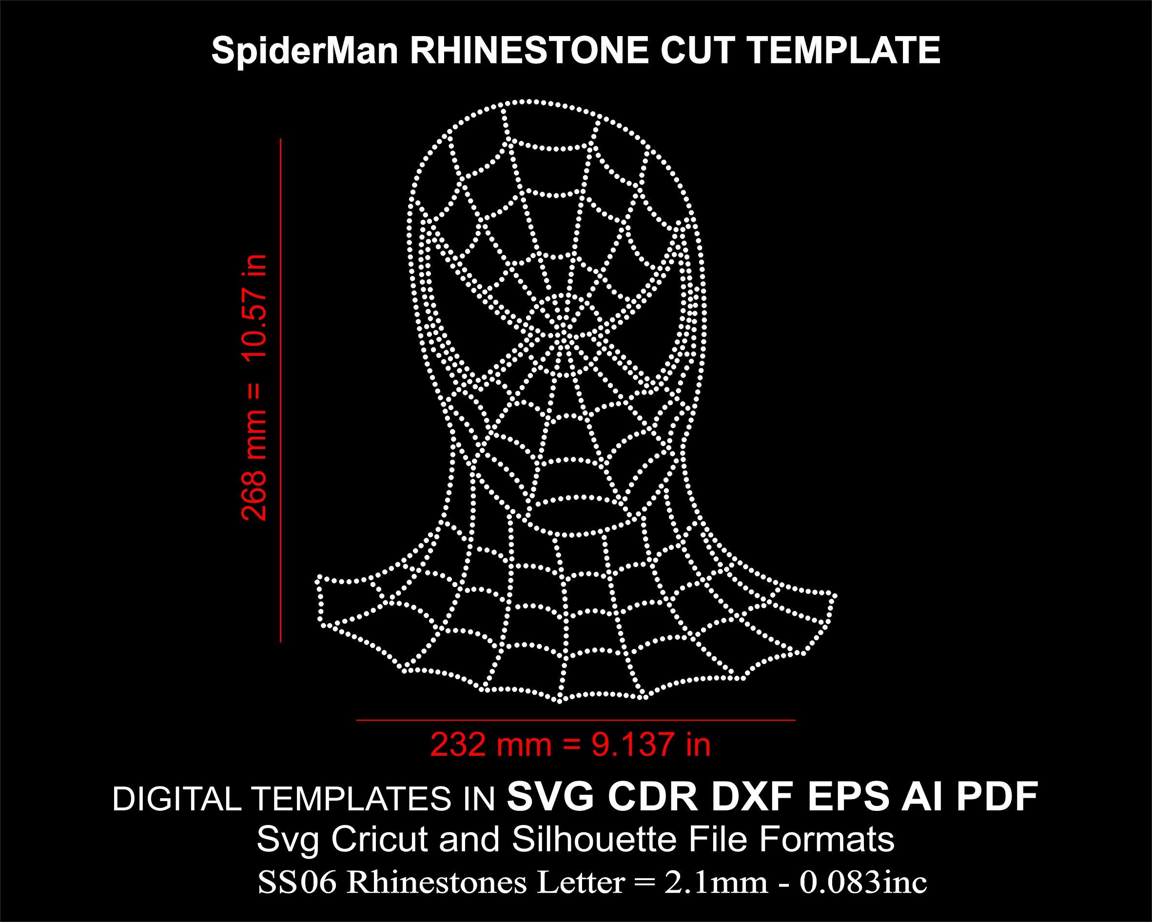 Spiderman Mask Silhouette