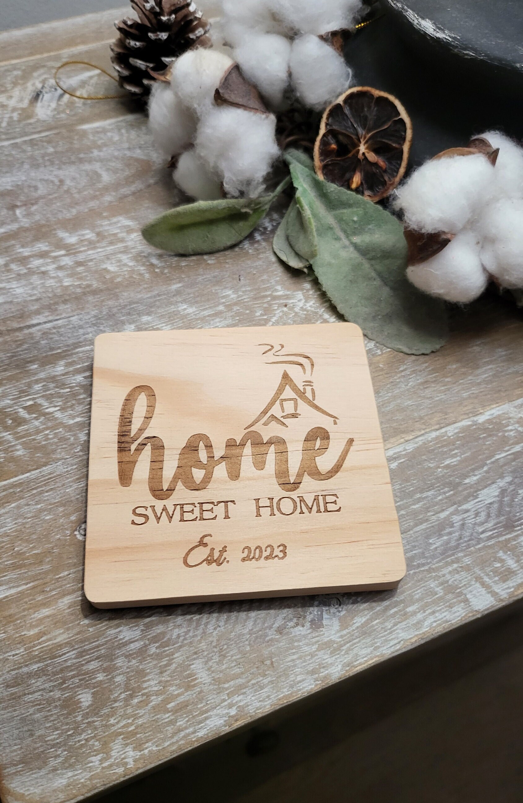 Set of 4 Custom Coasters - Etsy