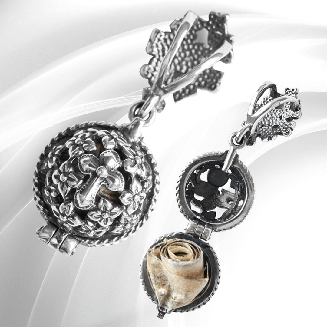 Neck Pendant "saint Matrona" Made of 925 Silver - Etsy
