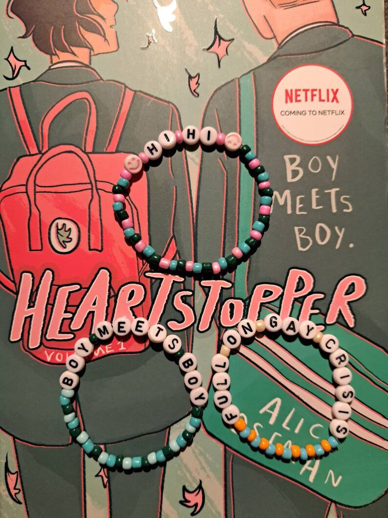 Heartstopper Bracelets - Etsy