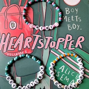 Heartstopper Bracelets - Etsy
