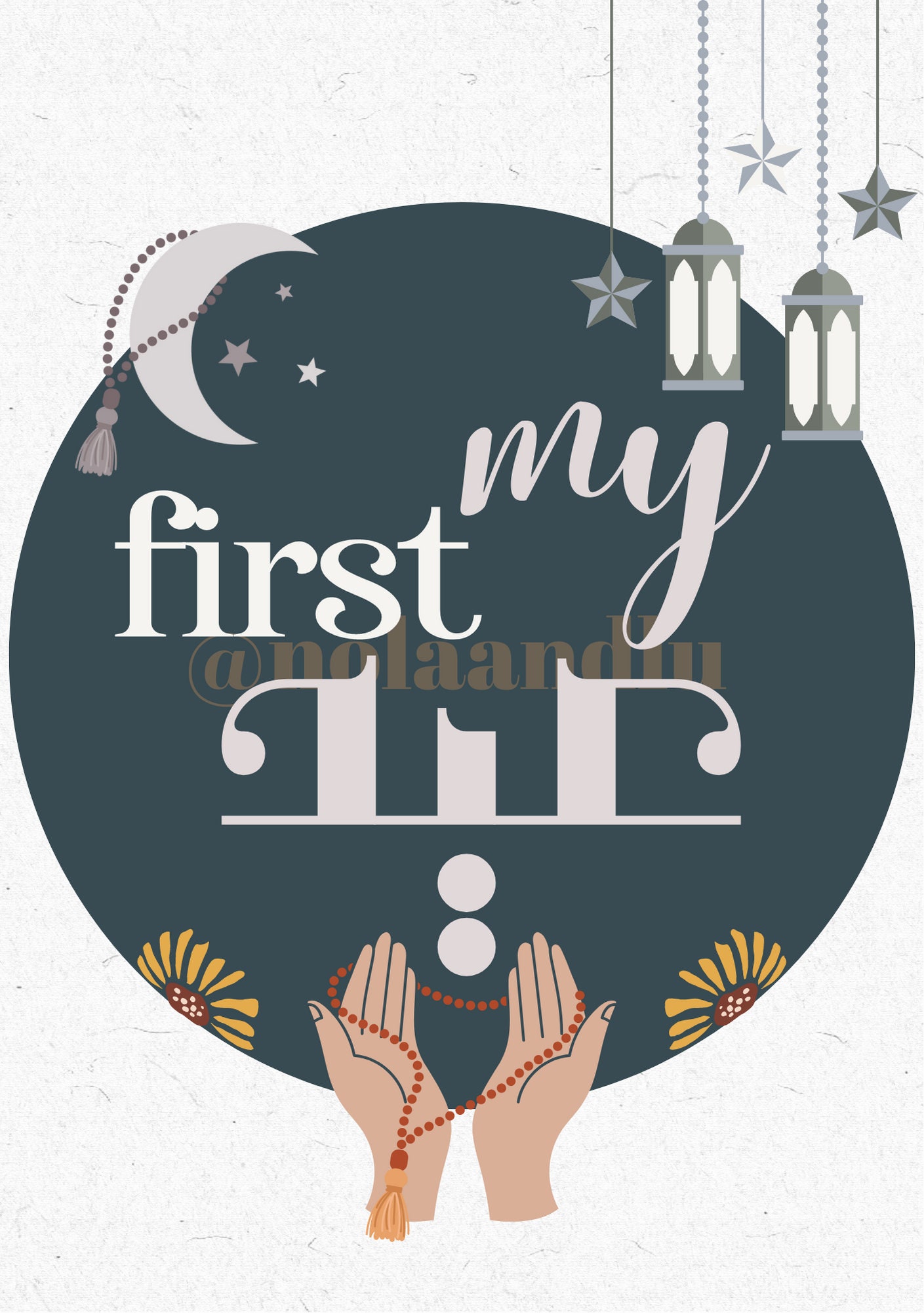 Ramadan Printable Baby's First Ramadan Printable My First Ramadan My ...