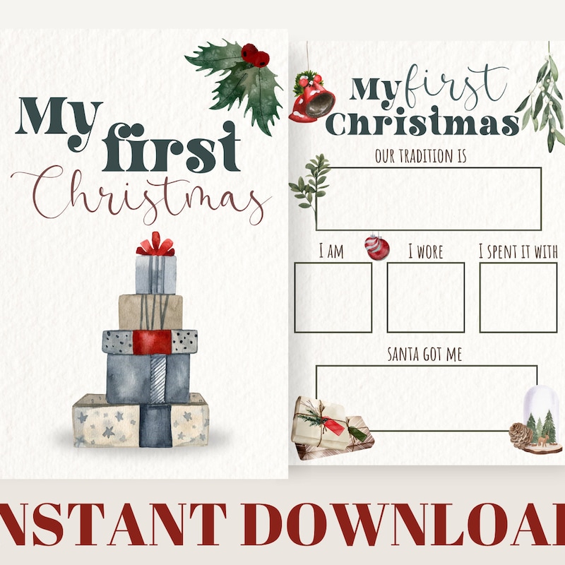 Christmas Printable - Etsy Canada