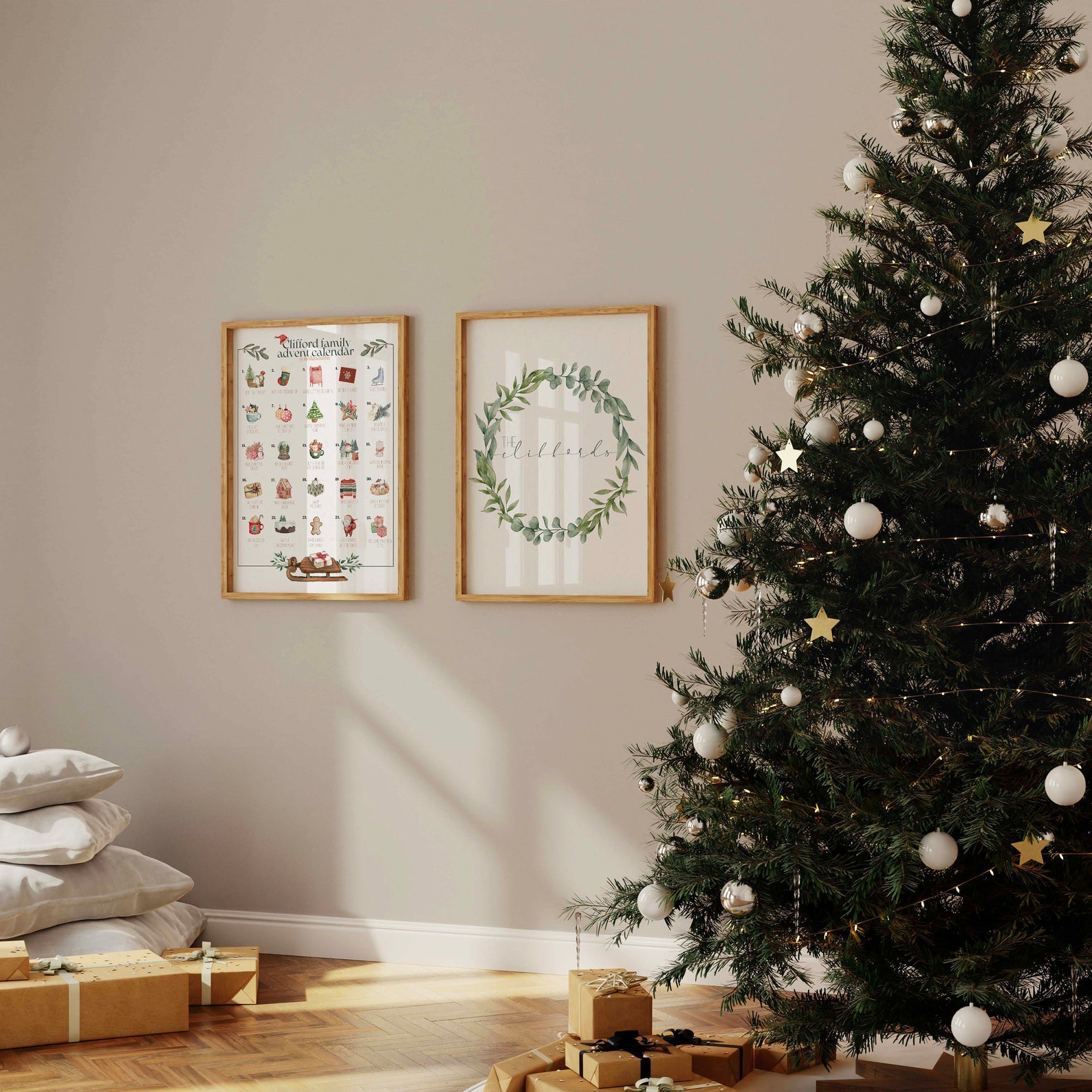 Printable Family Christmas Advent Calendar - Activity Advent Calendar ...