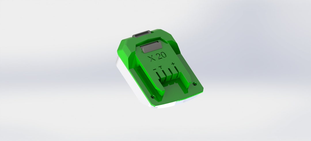 Adapter Ferrex 20V Battery to Parkside X20 Machines | 3D File - Etsy