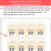 Happy New Year 2025 Favor Tags Printable, Cheers to 2025 Gift Tag ...