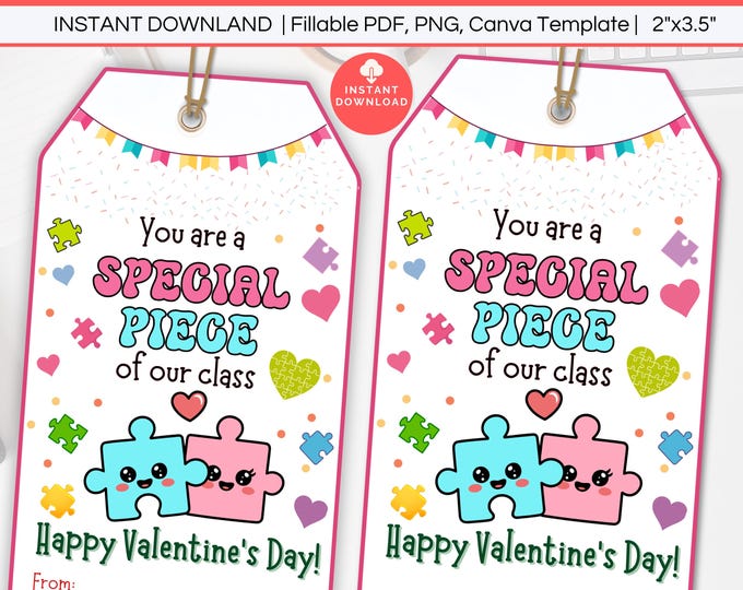 Valentine's Cut-out Puzzle - Etsy