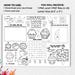 Muffins With Mom Mother's Day Activity Coloring Placemat Printable, Kid ...