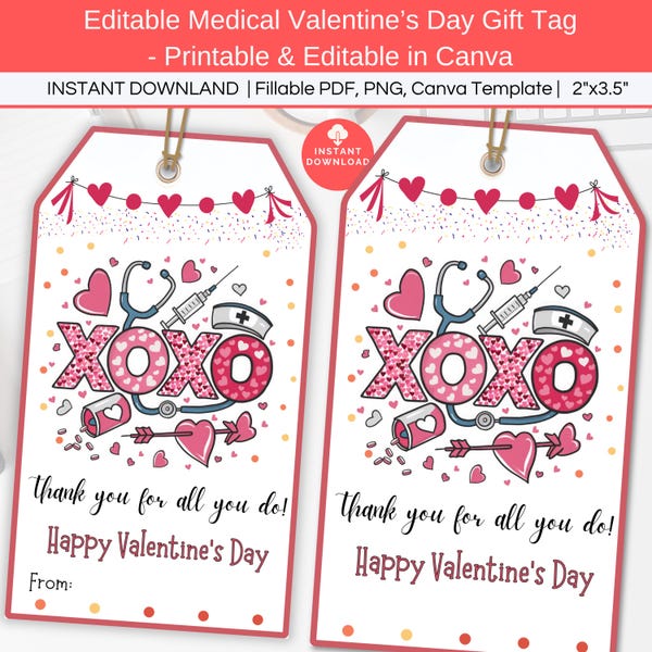 Medical Valentines - Etsy