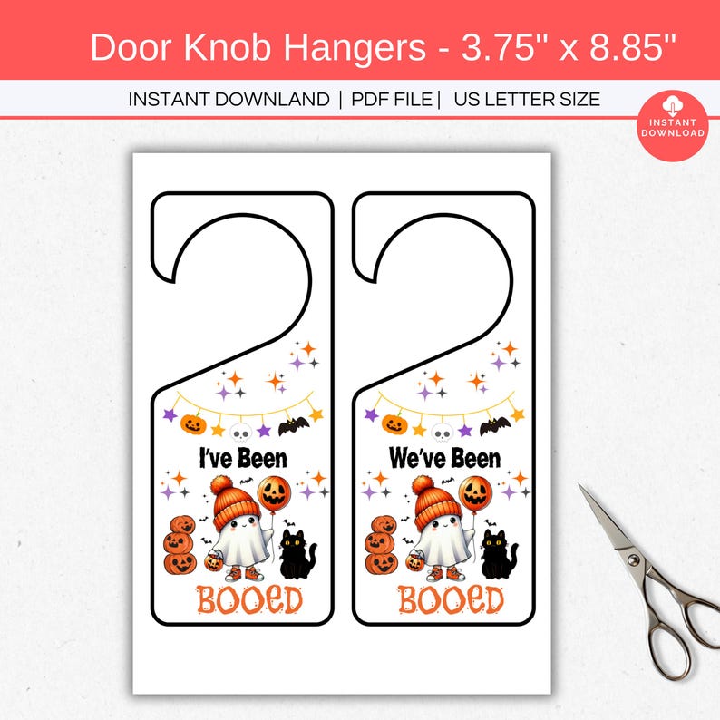 You've Been Booed Printable Halloween Bundle, You've Been Booed Kit ...