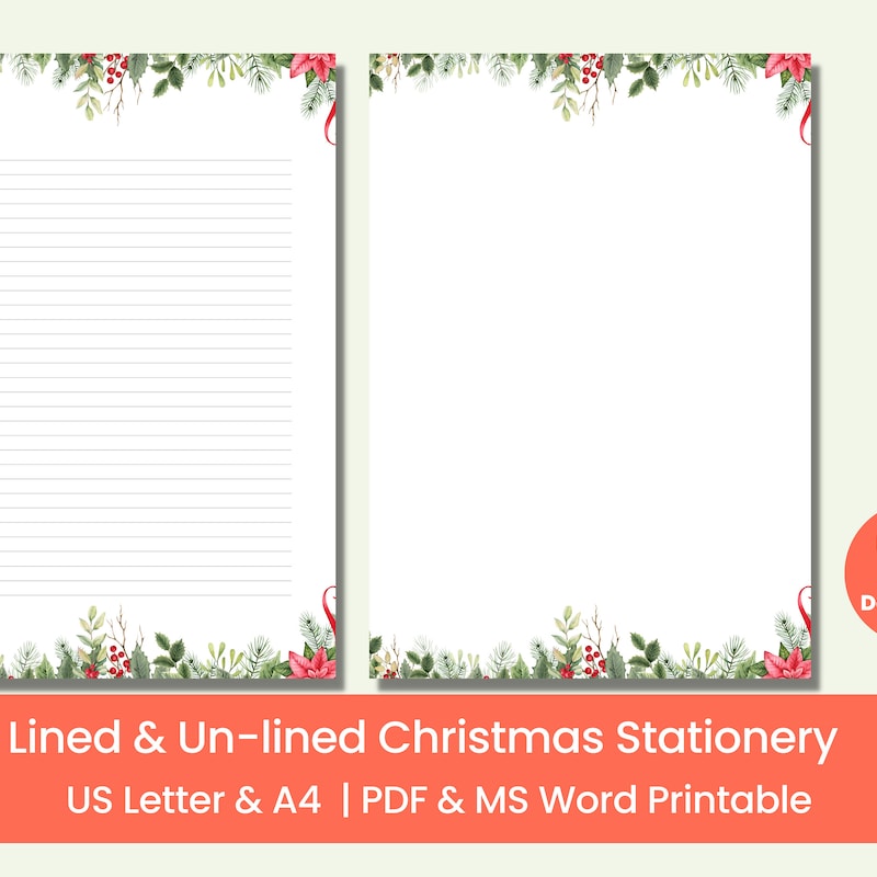 Christmas Stationery - Etsy
