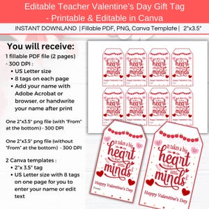 It Takes a Big Heart to Shape Little Minds Teacher Appreciation Thank ...