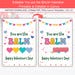 You Are the Balm Valentine Gift Tag, Editable Lip Balm Holder ...