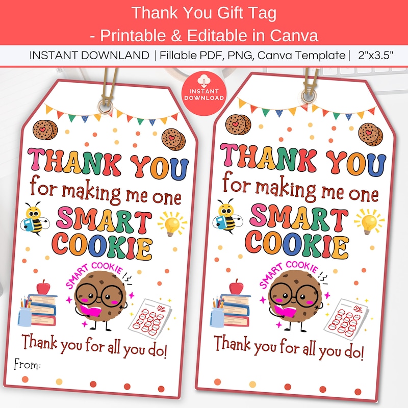 Thank You for Making Me One Smart Cookie - Etsy