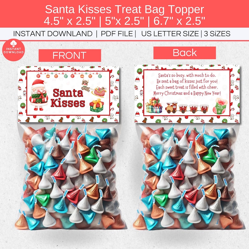 Santa Kisses - Etsy