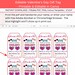 Sunglasses Valentine Tag Editable, You're the Coolest Kid Classroom ...