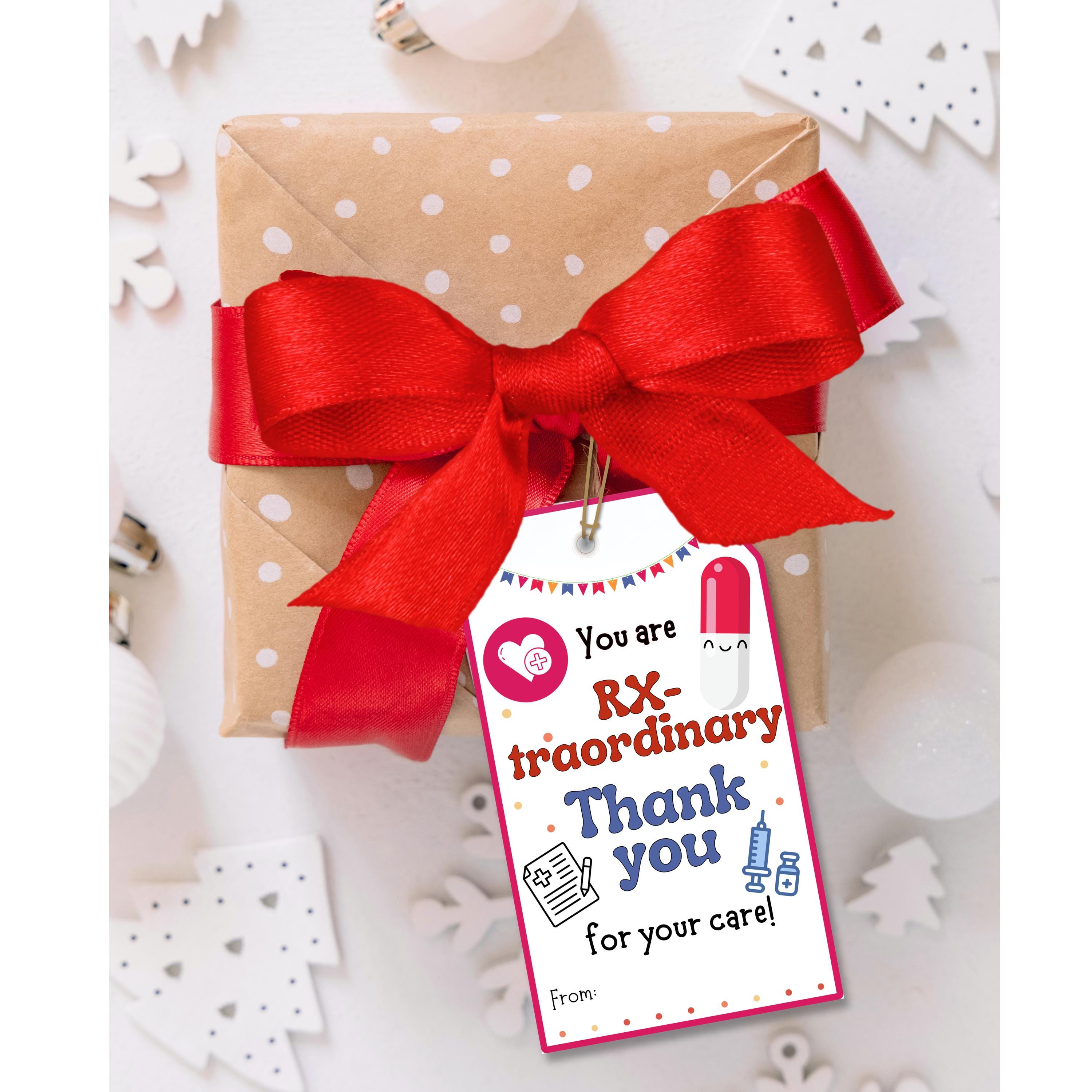Pharmacist Appreciation Thank You Gift Tags Printable, Editable ...