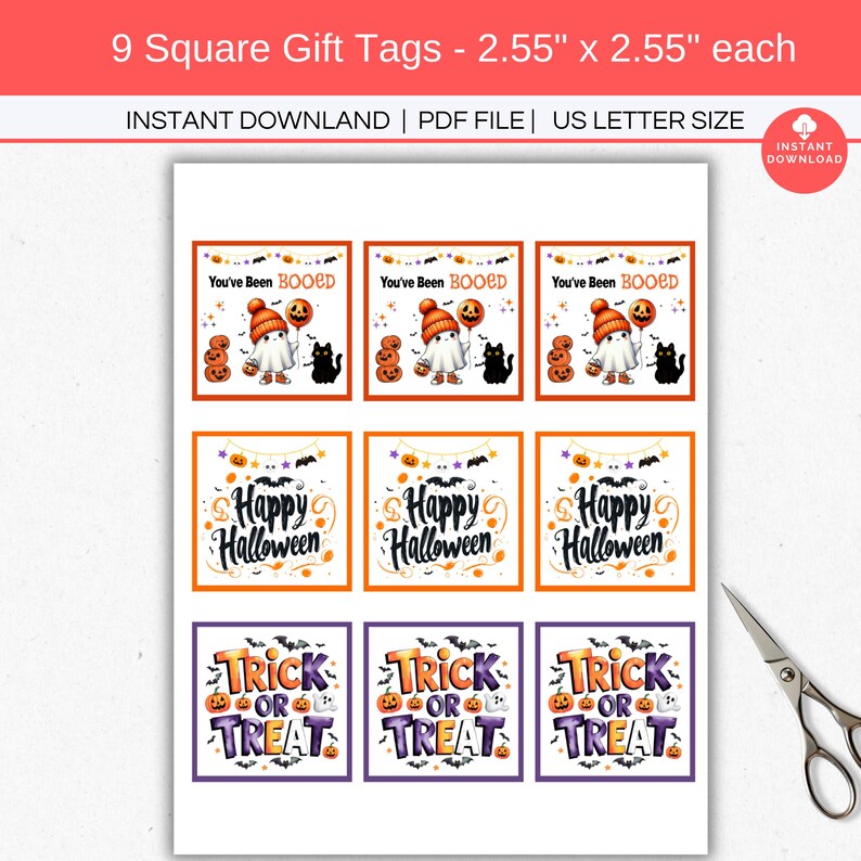 You've Been Booed Printable Halloween Bundle, You've Been Booed Kit ...