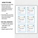 Printable Kids Playdate Cards, Fillable Keep in Touch Cards, Kids ...