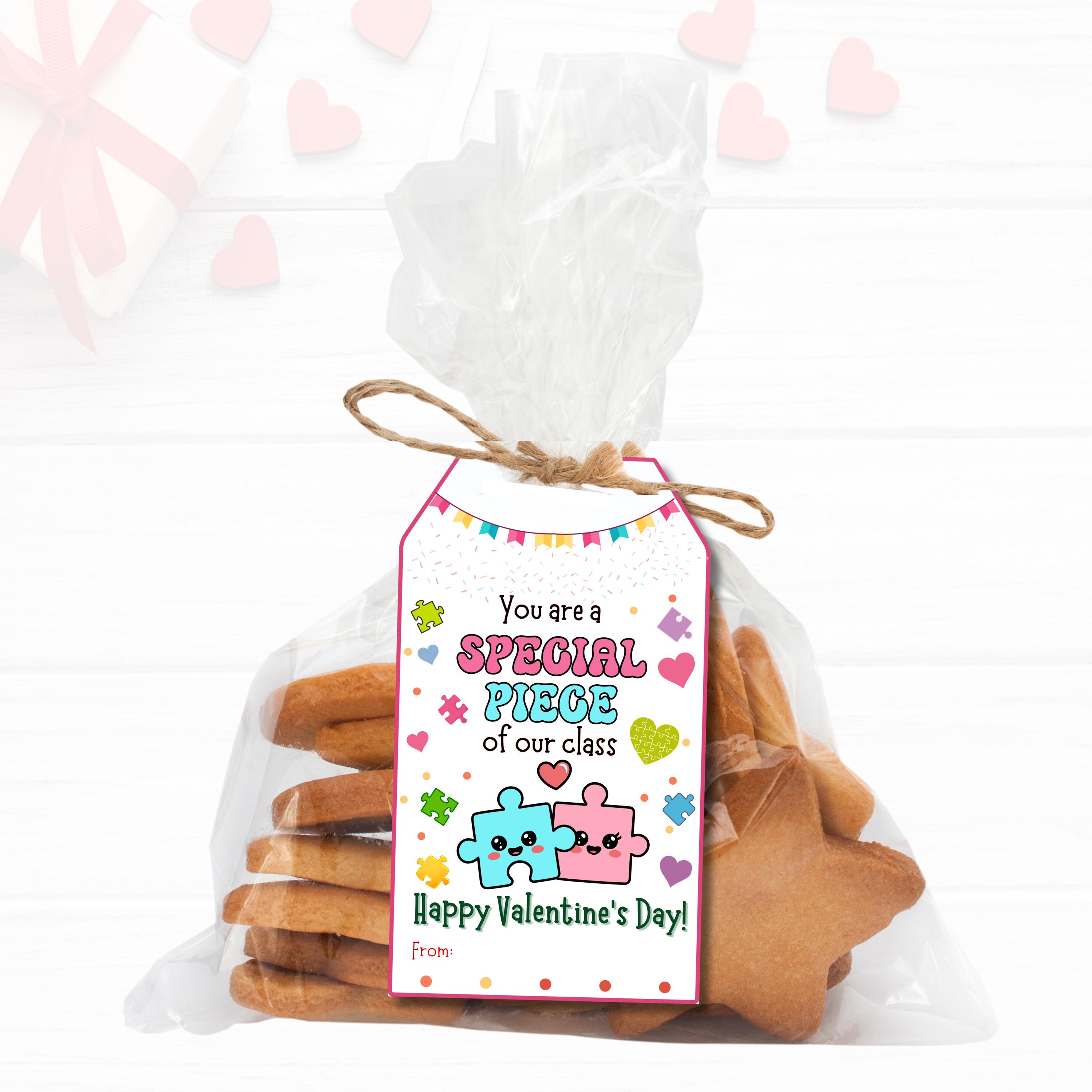 You Are a Special Piece of Our Class Valentine Gift Tag Printable ...