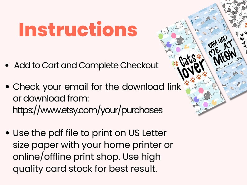 12 Printable Bookmarks Cats Theme With Funny Cat Quotes, Printable ...