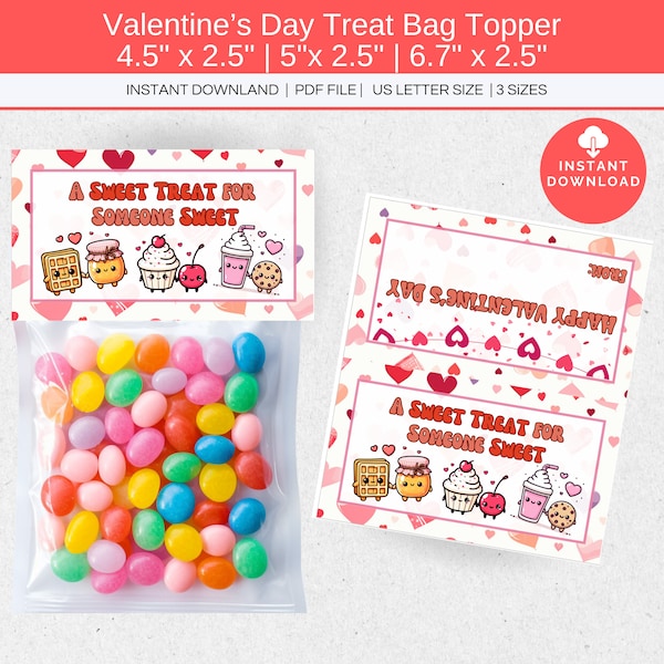 Goodie Bag Topper - Etsy