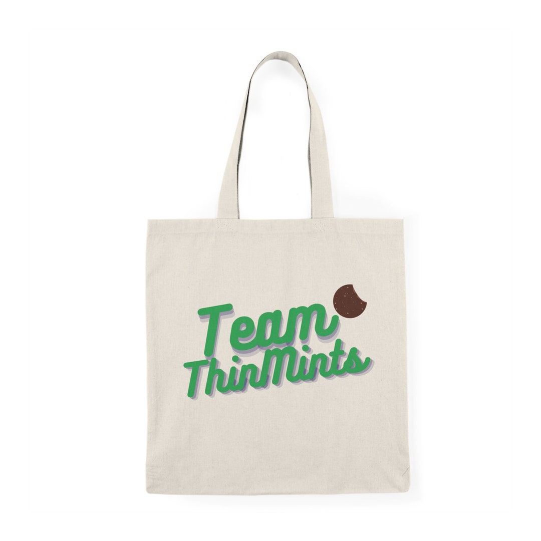Natural Girl Scout Thin Mint Cookies Tote Bag - Etsy