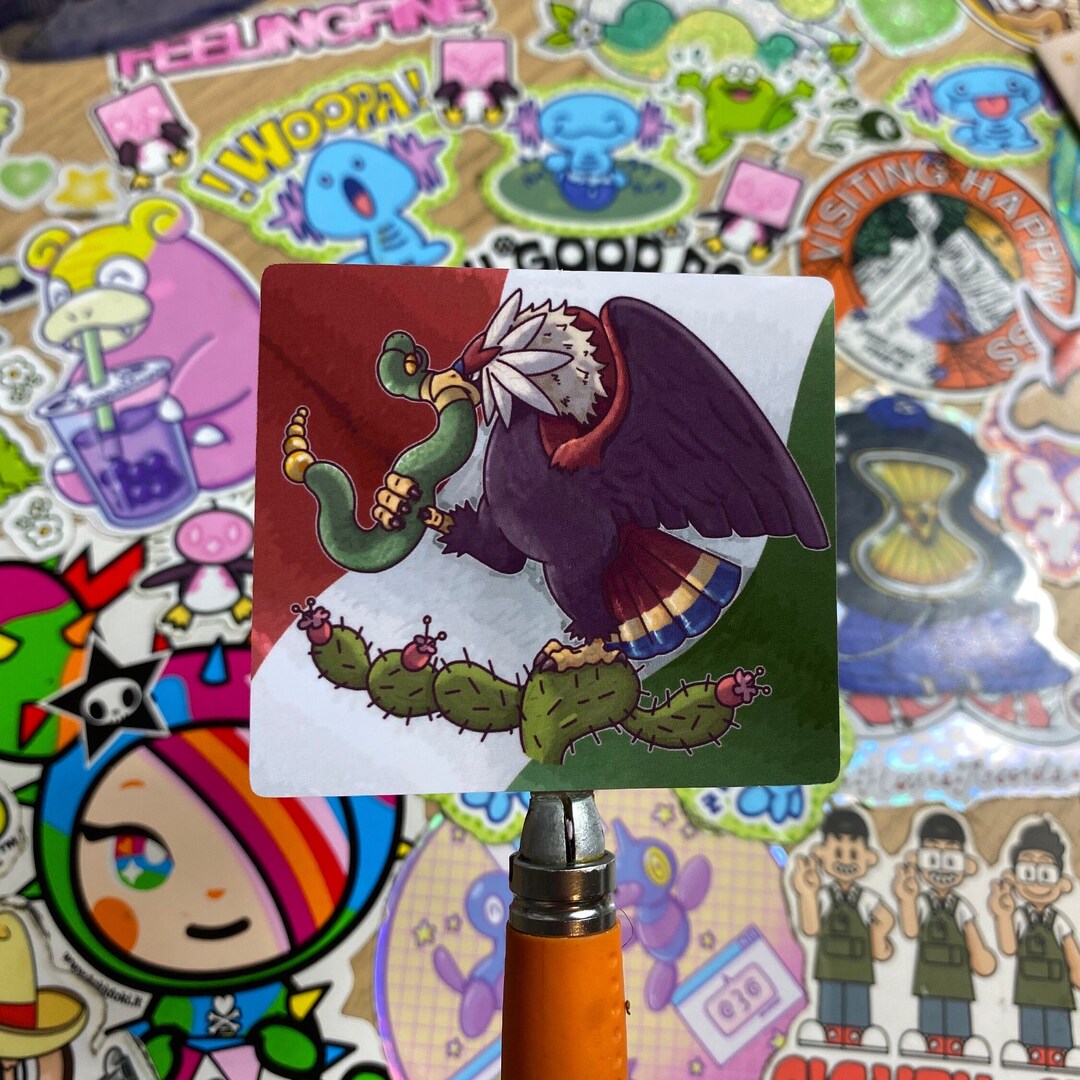 Mexican Flag (poke-version) - Etsy