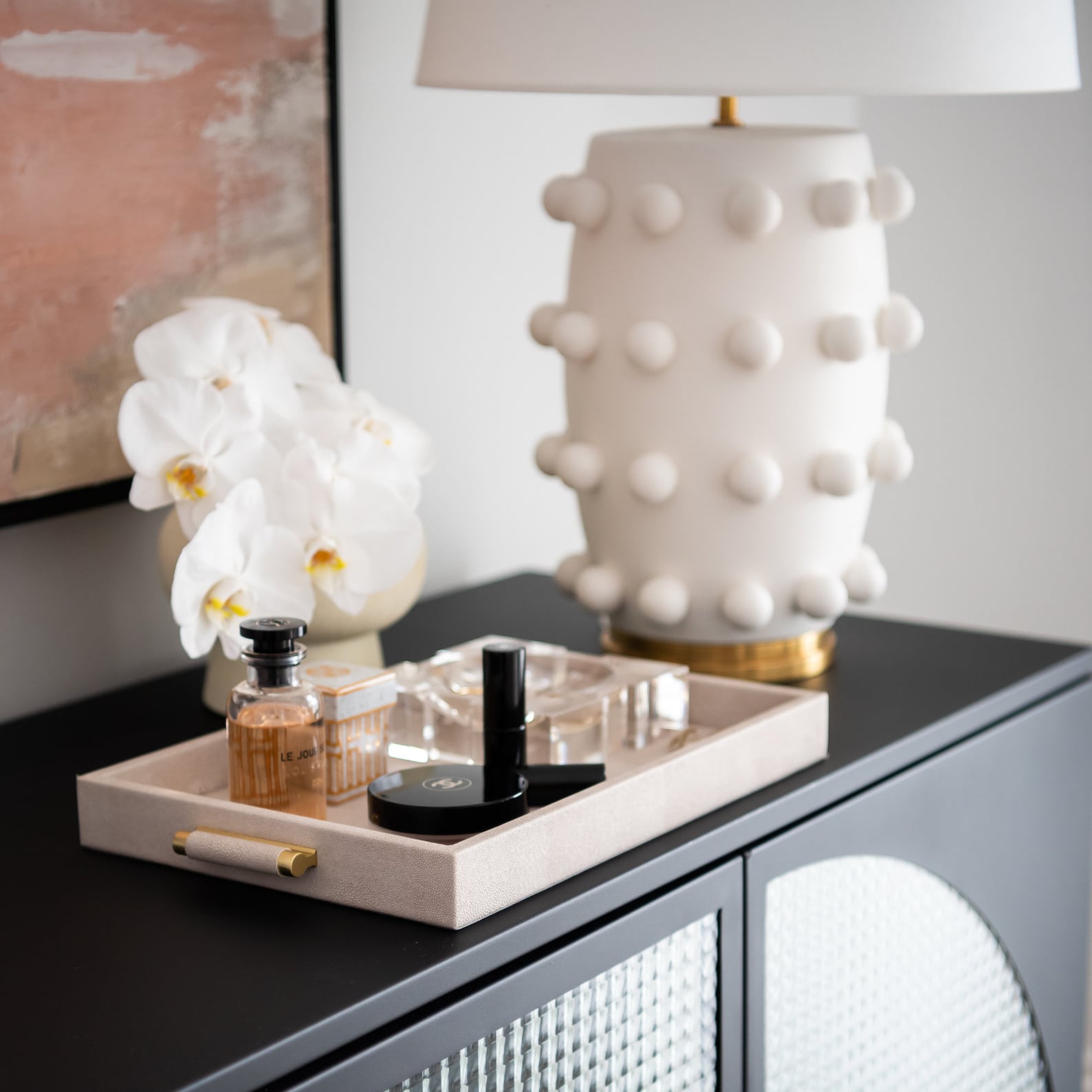 Large Faux Leather Shagreen Tray, Ivory, 52.5cm X 35.5 Cm - Etsy