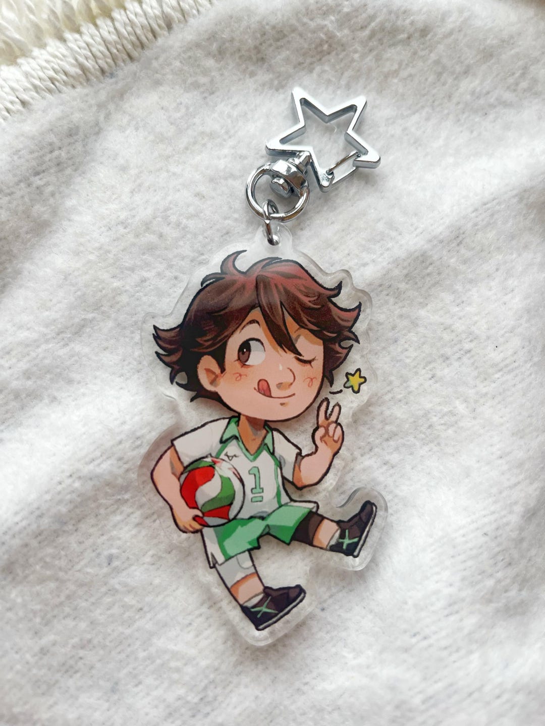 Haikyuu!! Oikawa Keychain - Etsy
