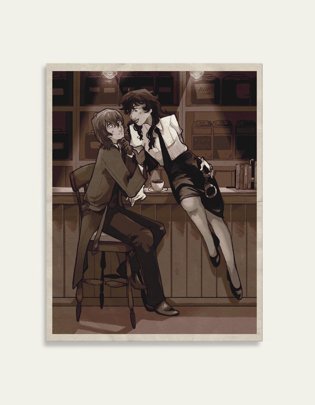 Persona 5 Vintage Shuake Print - Etsy