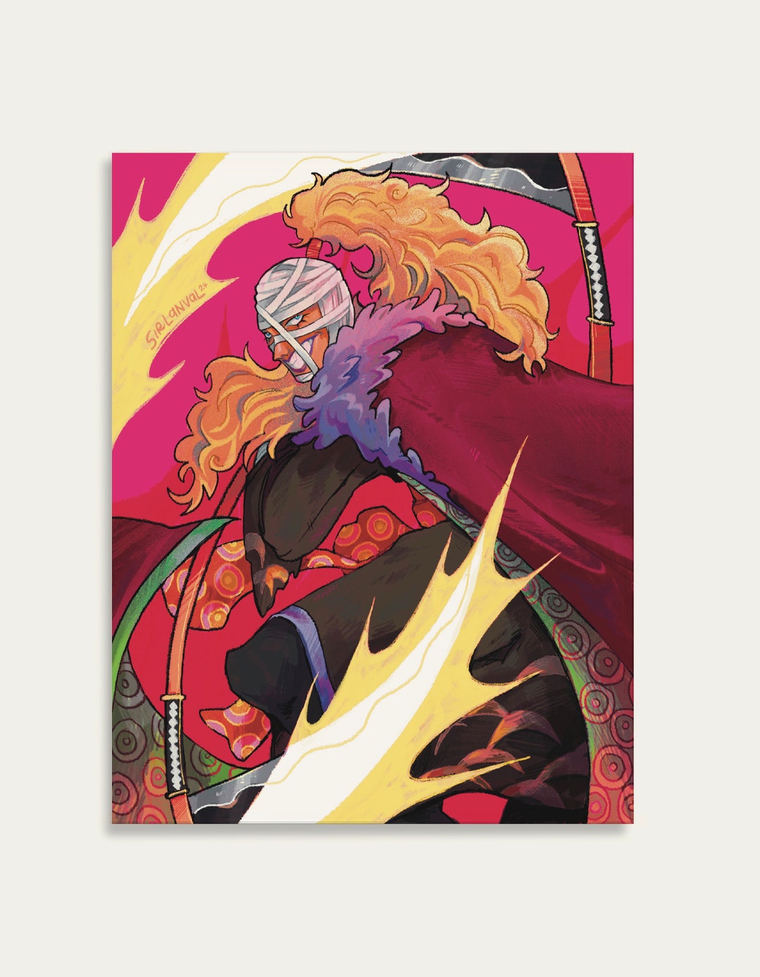 One Piece Kamazo the Manslayer Print - Etsy