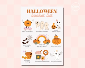 Halloween Bucket List, Kids Halloween Fun, Fall Bucket List, Halloween ...