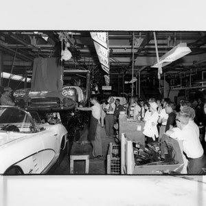 St. Louis Corvette Plant Photograph, 1956-1963 Classic Corvette Photo ...
