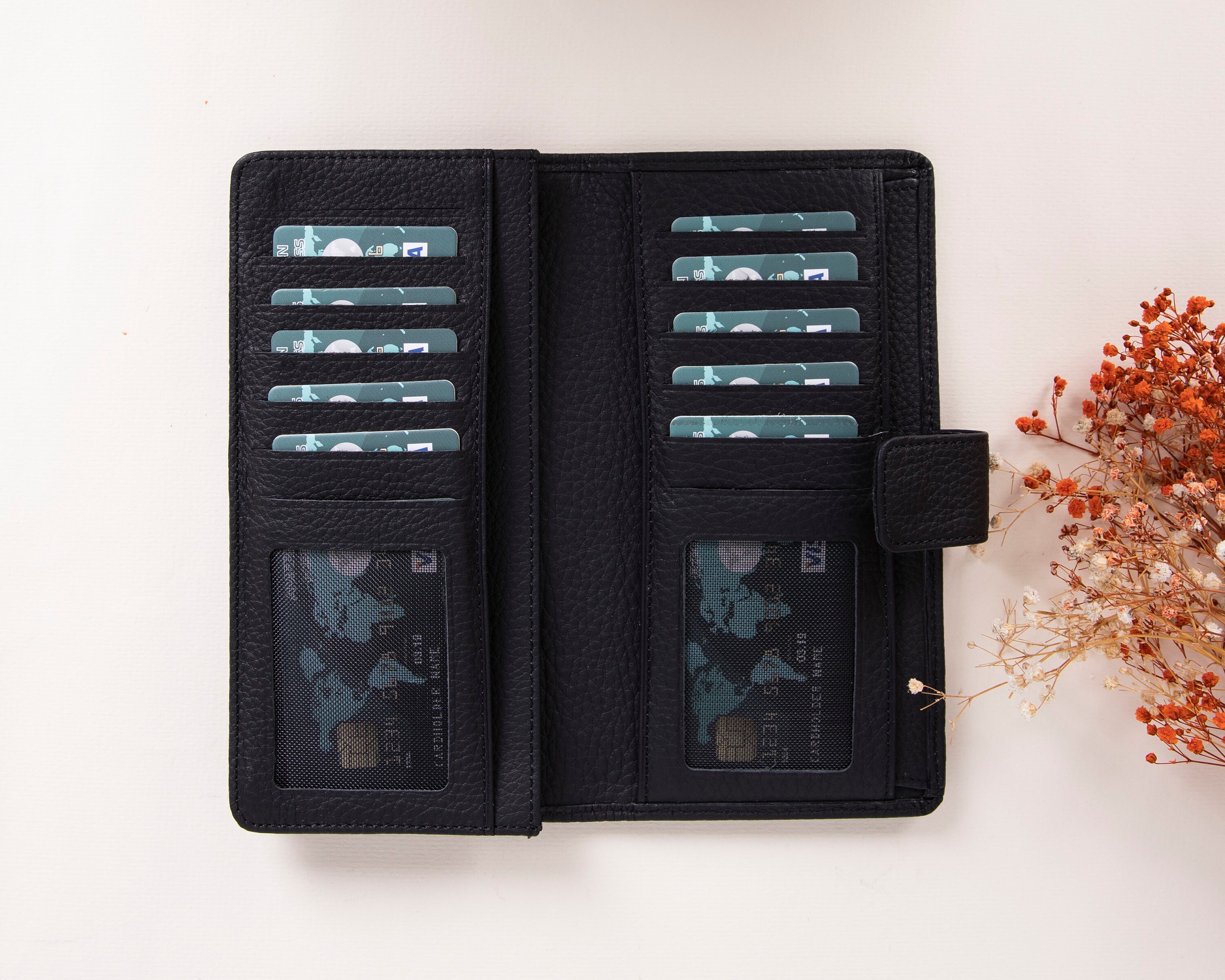 Personalized Leather Cell Phone Wallet, Best Card Holder Wallet ...