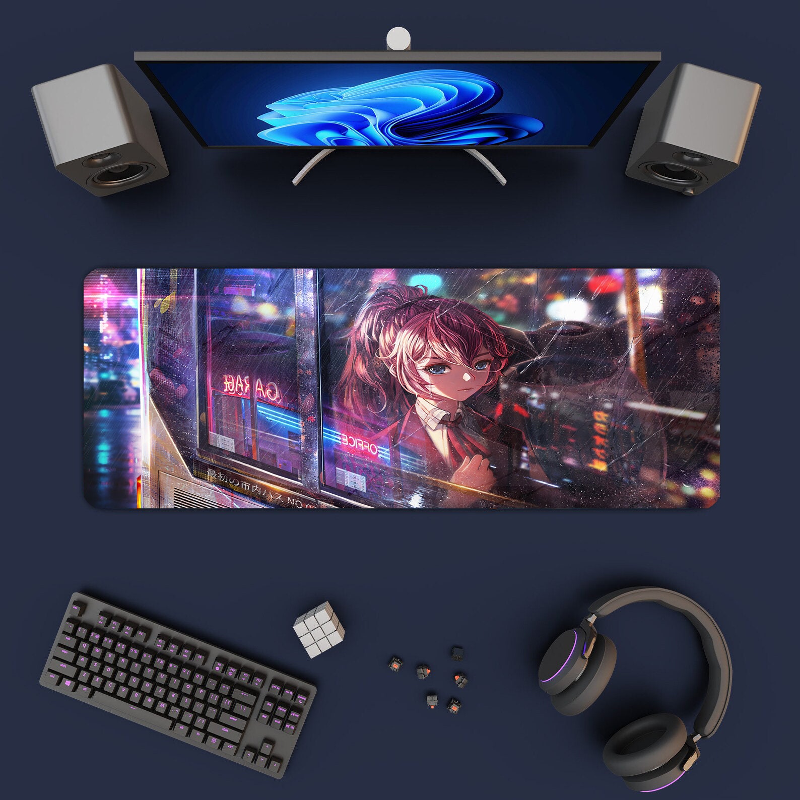 Anime RGB Gaming LED RGB mouse pads sold by DaviMills | SKU 25756976 ...