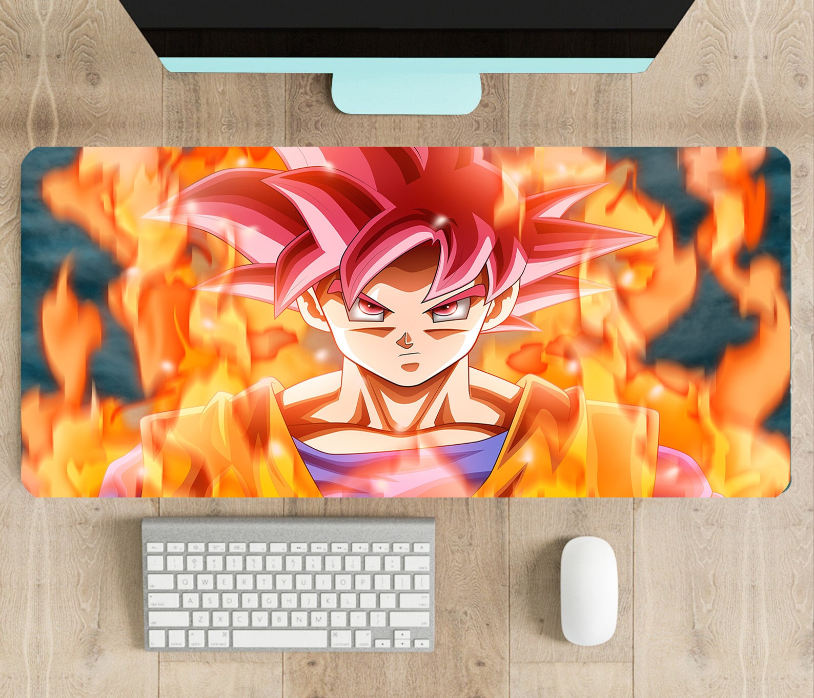 Anime RGB Gaming LED RGB Mouse Pads Designed & Sold By Zesty Randee