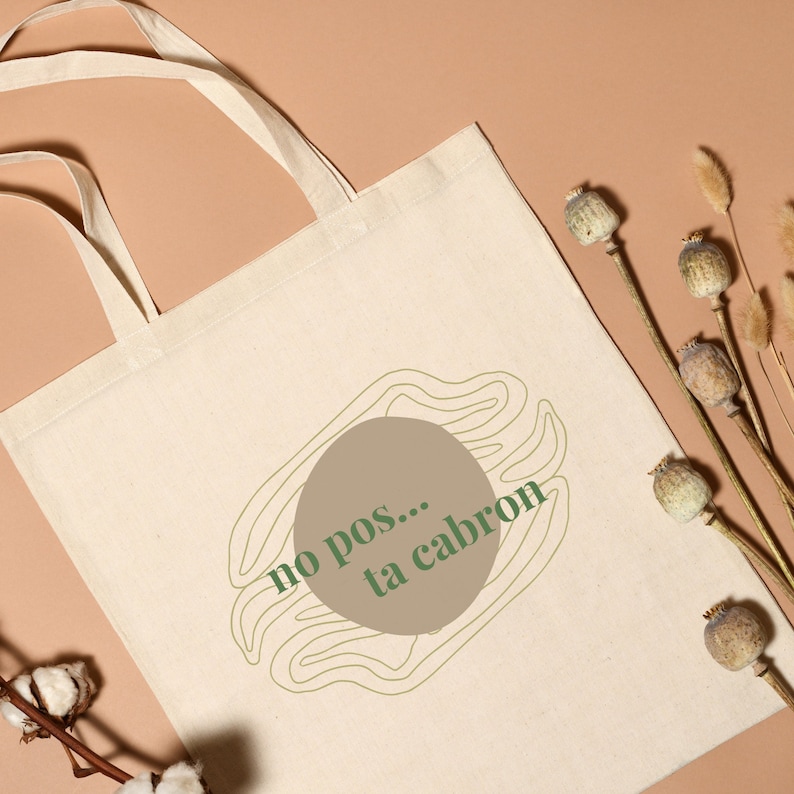 Ta Cabron Tote Bag | Reusable Bag | Gift for Latina | Spanish Bag ...