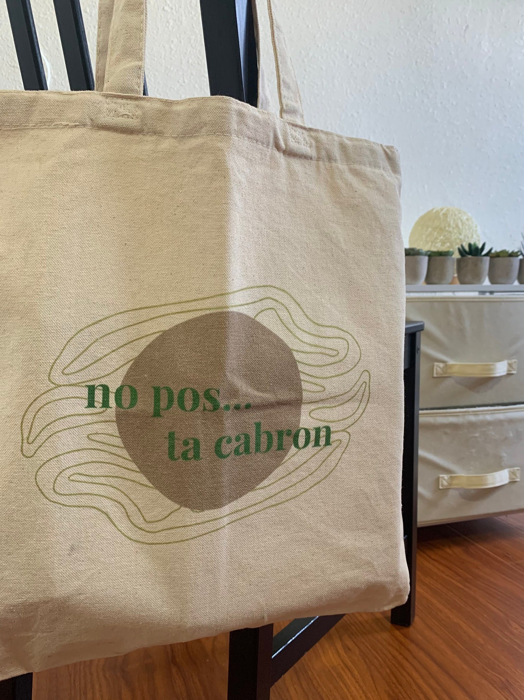 Ta Cabron Tote Bag | Reusable Bag | Gift for Latina | Spanish Bag ...