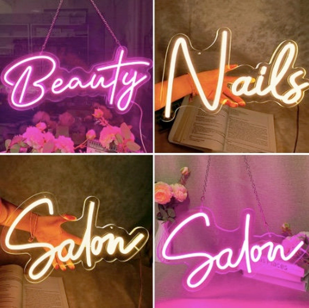 Custom Neon Sign | Neon Sign | Unique Personalized Gifts | Wedding ...