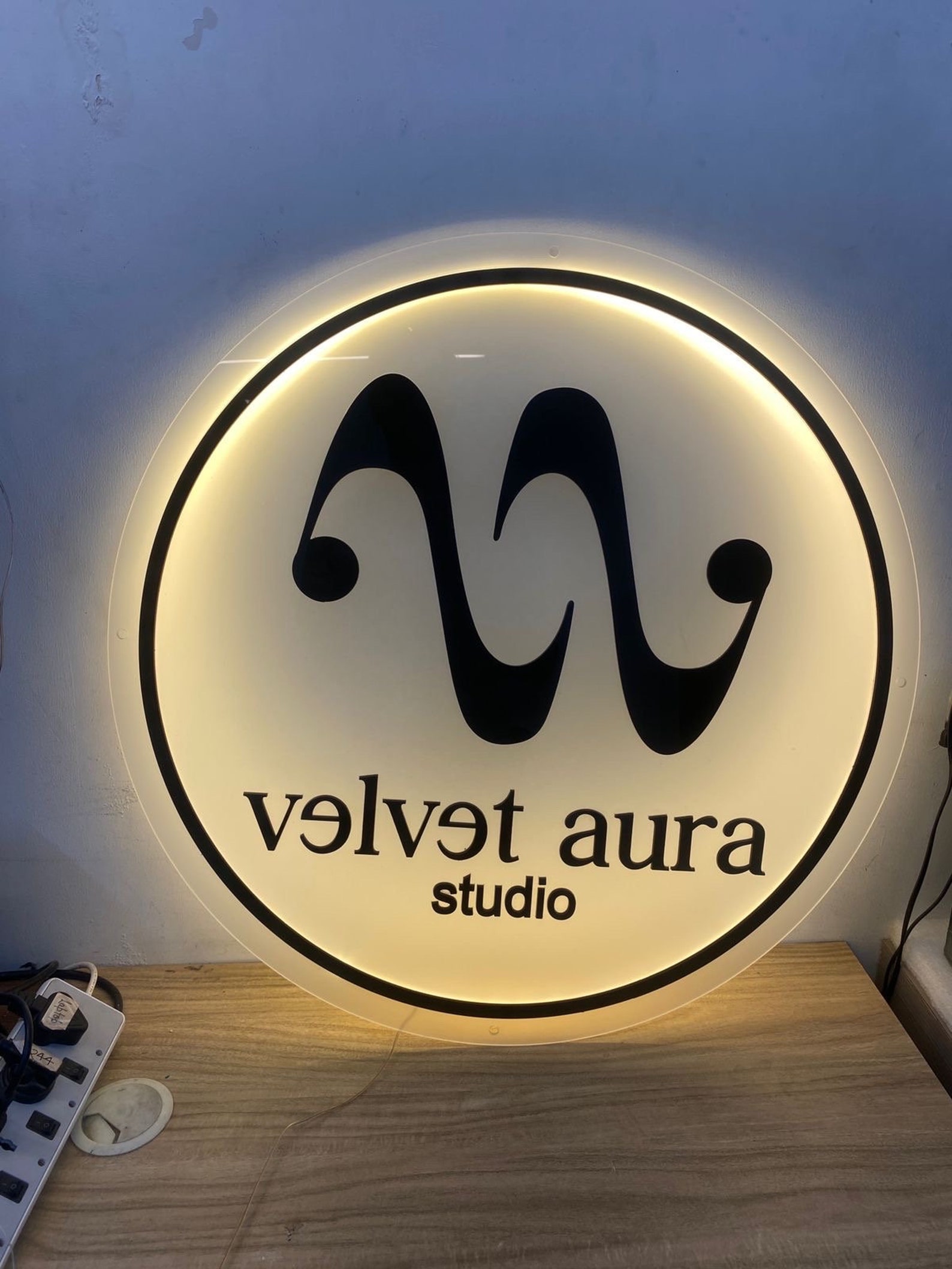 Custom Backlit Acrylic Sign | Acrylic Logo Sign | LED Business Sign ...
