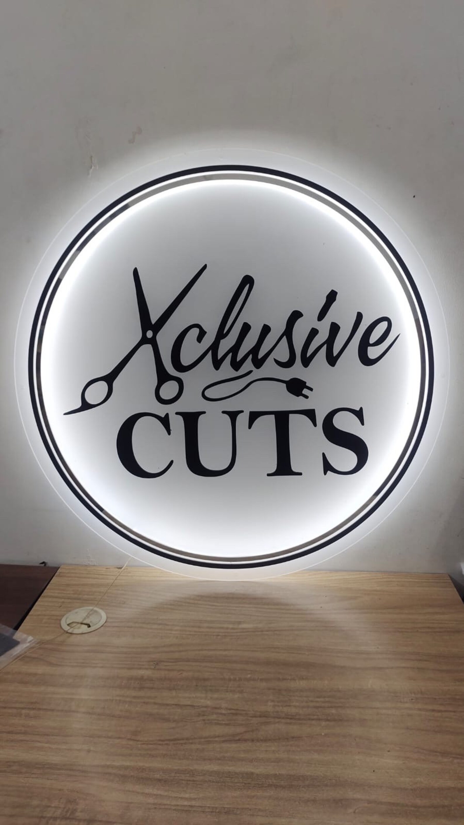 Custom Backlit Acrylic Sign | Acrylic Logo Sign | LED Business Sign ...