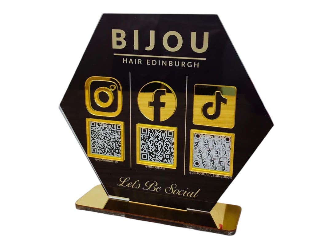 Custom QR Code Sign, Personalized QR Sign, Payment Method Sign, Shop ...