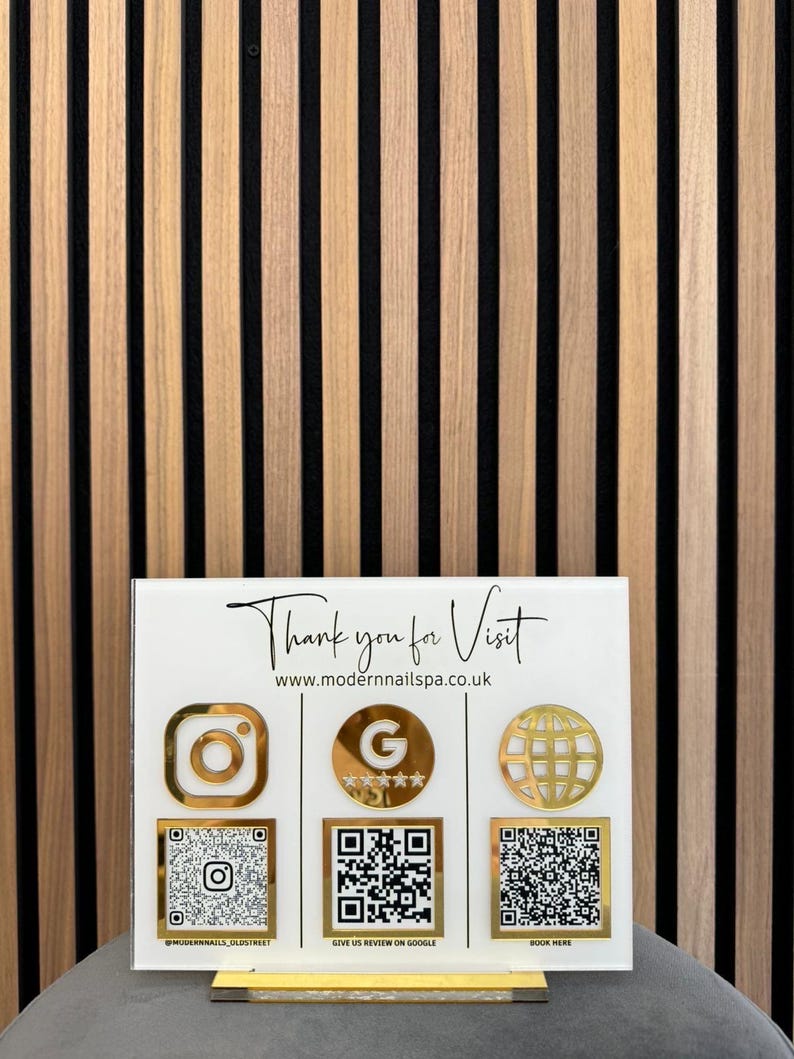 Custom QR Code Sign, Personalized QR Sign, Payment Method Sign, Shop ...