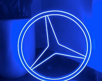 Neon Mercedes Sign - Etsy