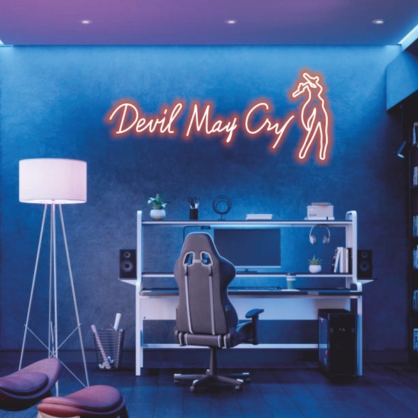 Devil May Cry Neon - Etsy