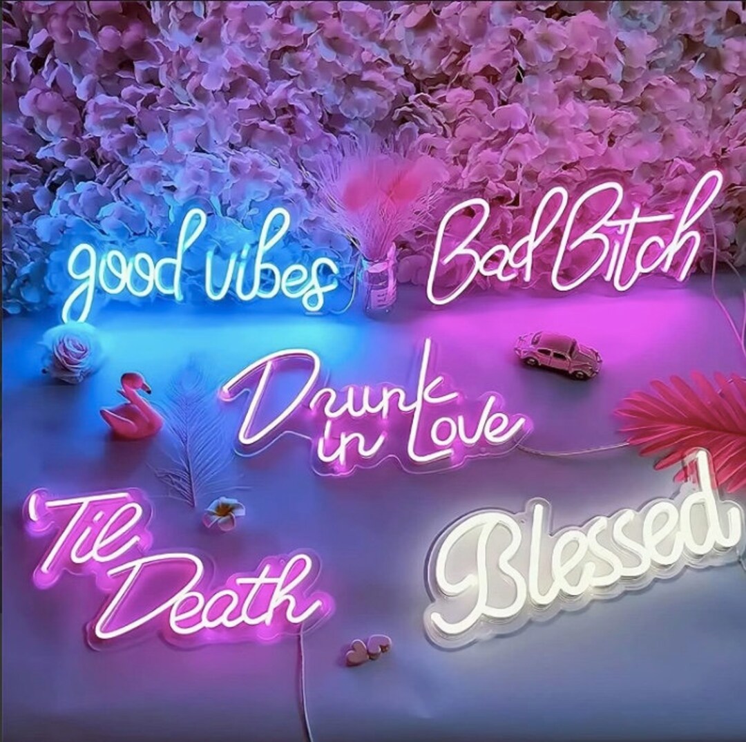 Custom Neon Sign Neon Sign Personalized Gifts Wedding - Etsy